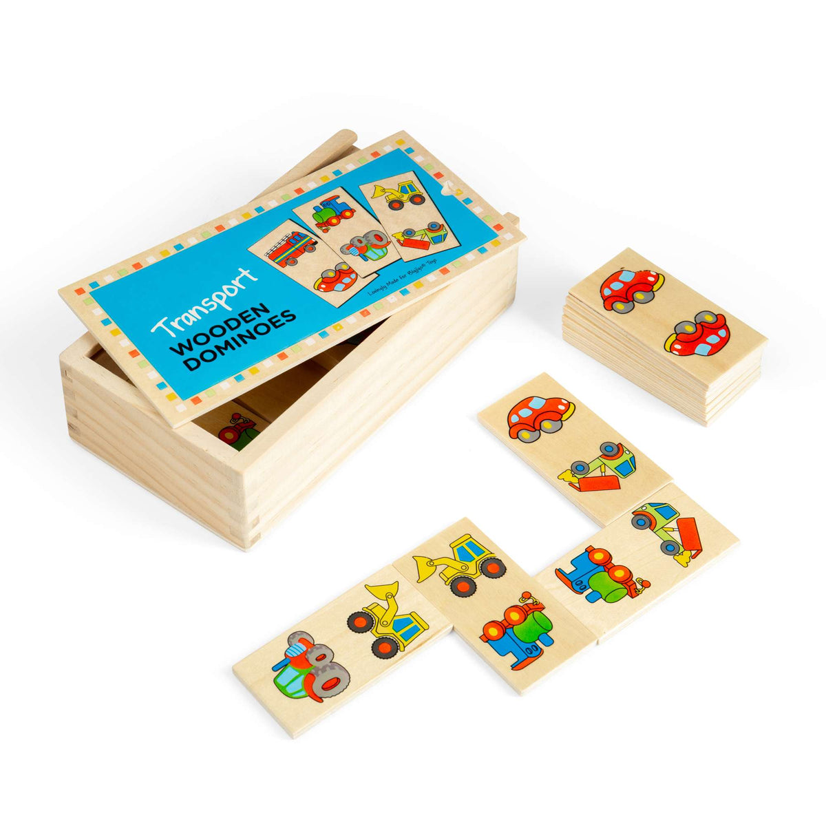 Transport Dominoes | Board & Educational Games | Bigjigs Toys