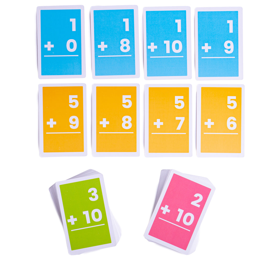 Number Flashcards - Additions 1-10 | Educational Toys | Bigjigs Toys