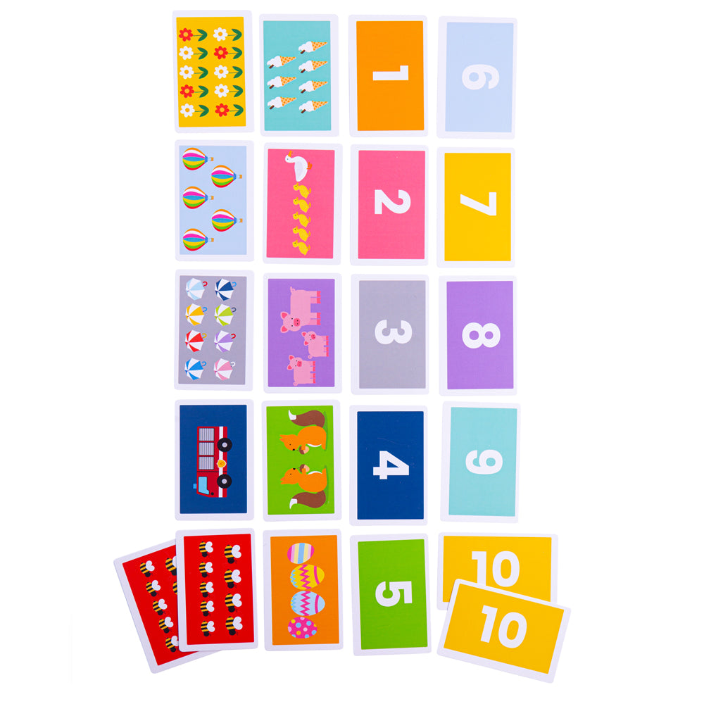 1-10 Snap Card Game | Playing Cards | Bigjigs Toys