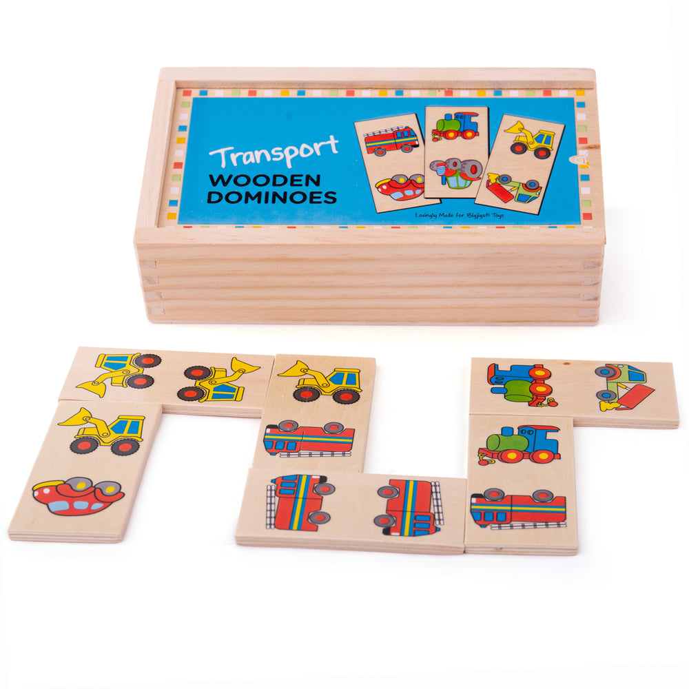 Transport Dominoes | Board & Educational Games | Bigjigs Toys
