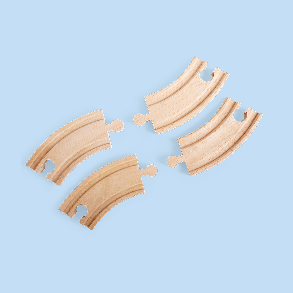 Wooden Train Track Expansion | Wooden Railway | Bigjigs Toys