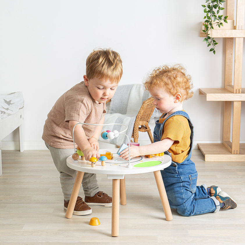 FSC® Certified wooden Activity Table | Baby Activity Tables | Bigjigs Toys