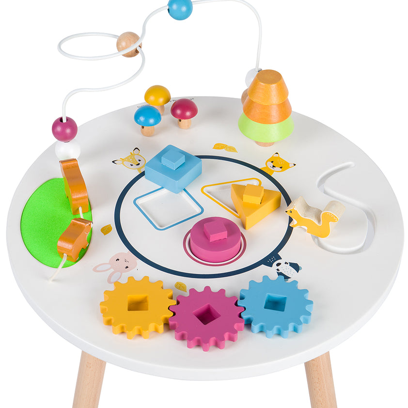 FSC® Certified wooden Activity Table | Baby Activity Tables | Bigjigs Toys