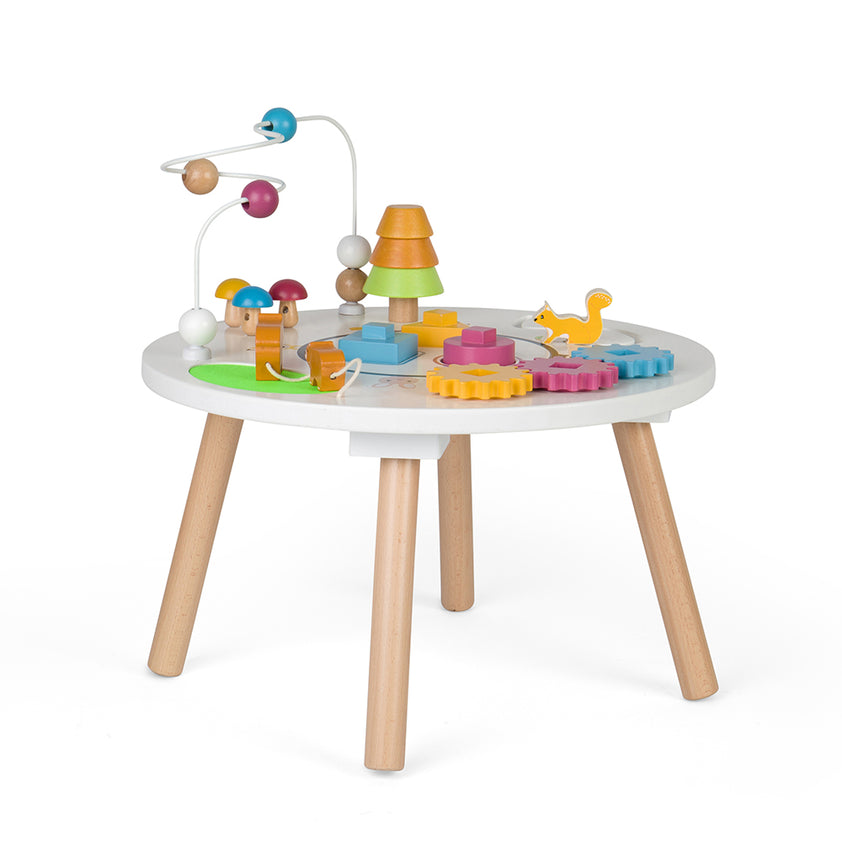 FSC® Certified wooden Activity Table | Baby Activity Tables | Bigjigs Toys