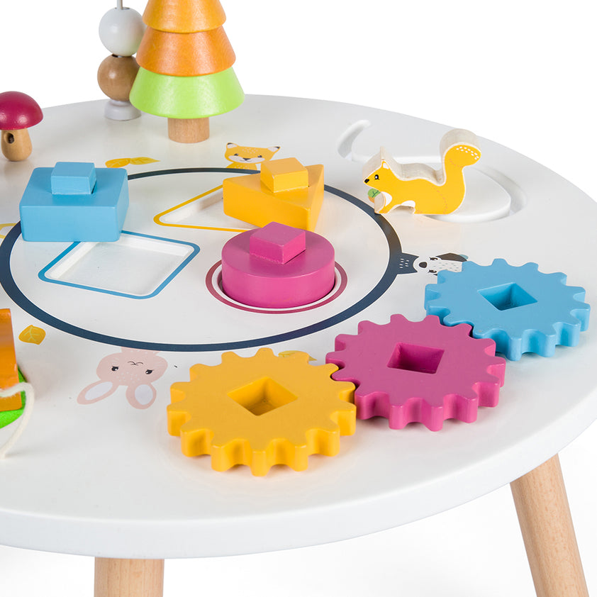 FSC® Certified wooden Activity Table | Baby Activity Tables | Bigjigs Toys