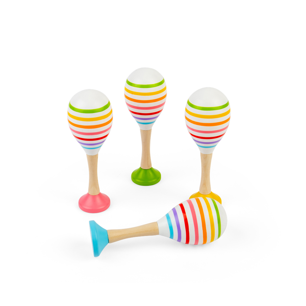 Maraca (One Pair - Colour Chosen at Random) – Bigjigs Toys
