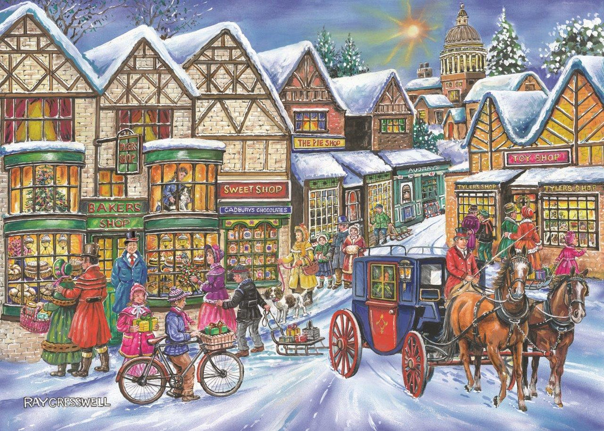 Old Time Shopping | Big 250 Piece | House of Puzzles – Bigjigs Toys