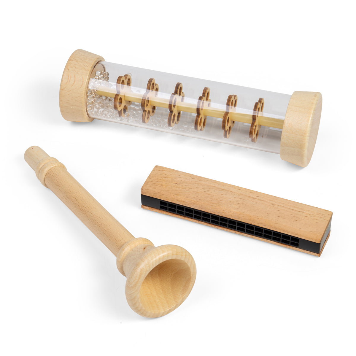 Wooden Musical Instrument Set | Sensory Play Toys | Bigjigs Toys