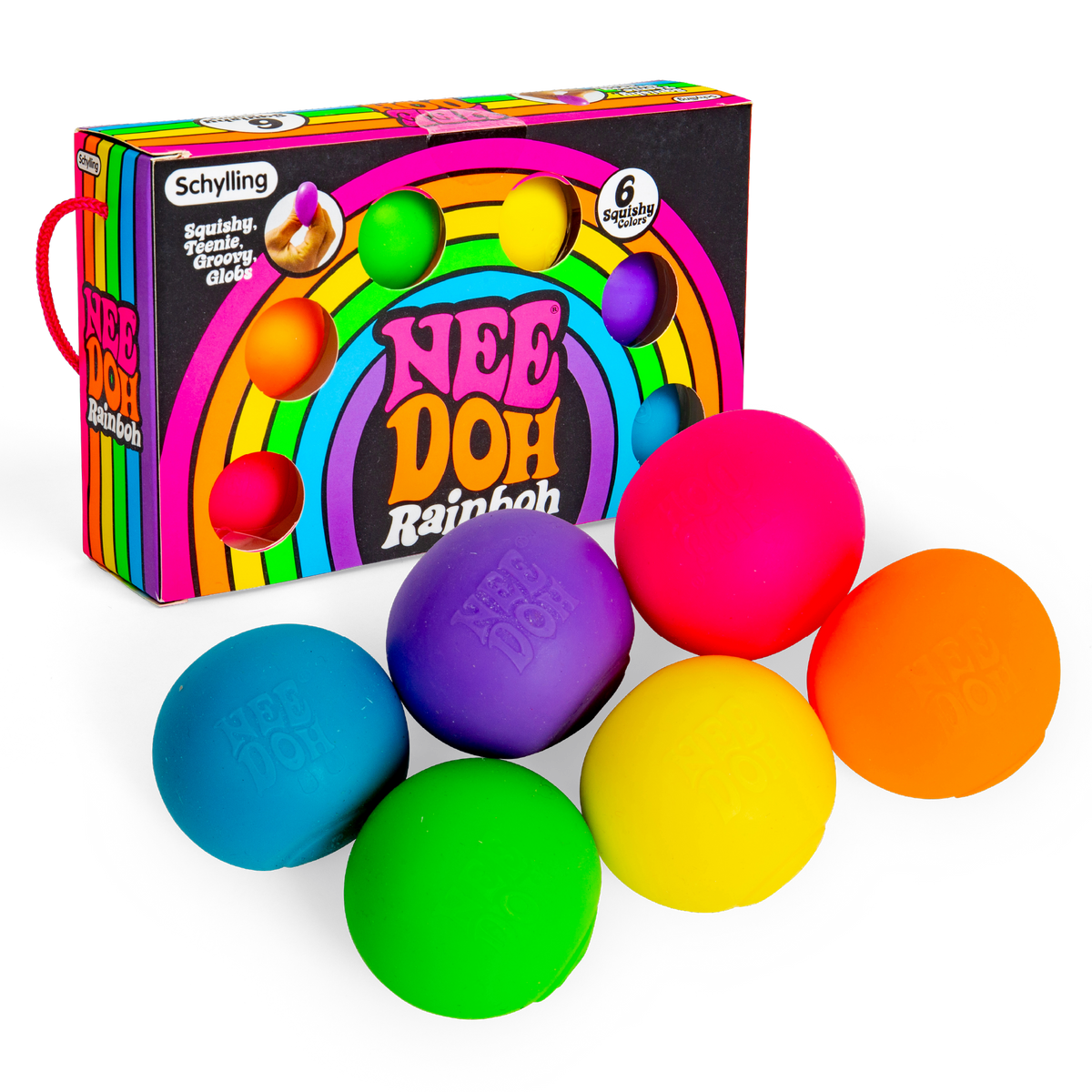 Rainboh Teenie NeeDoh Fidget Toy | Schylling – Bigjigs Toys