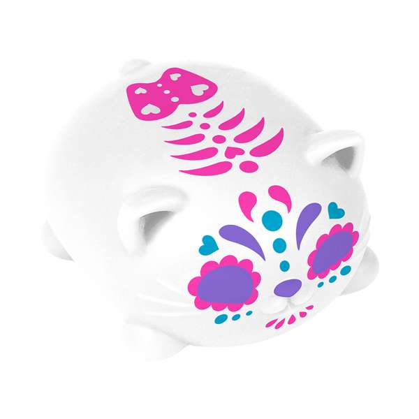 NeeDoh Sugar Skull Cats | Halloween Fidget Toys | Bigjigs Toys
