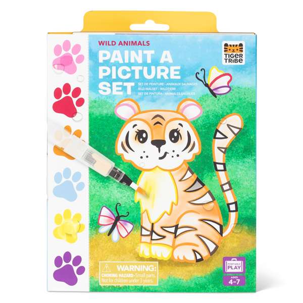 Animal Paint A Picture Set | Kids Paint Set | Bigjigs Toys