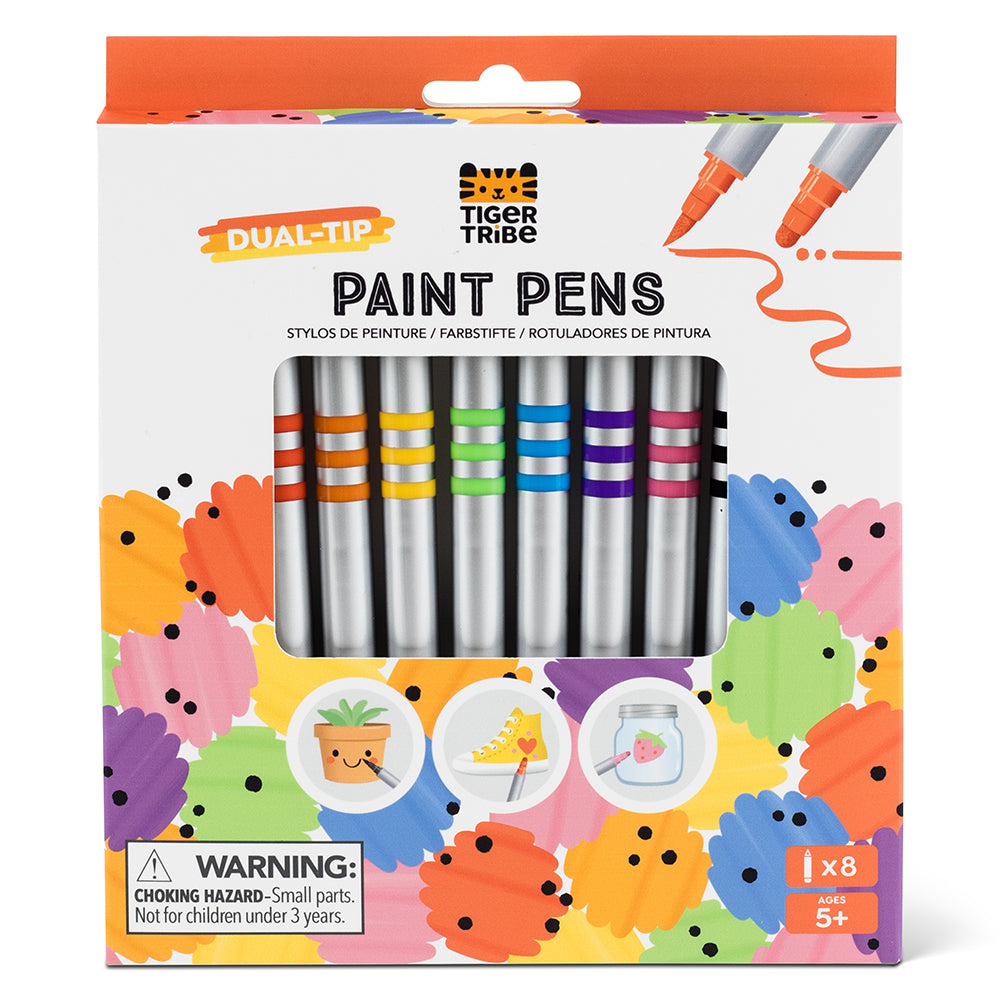 Dual-Tip Paint Pens | Arts and Crafts For Kids | Bigjigs Toys