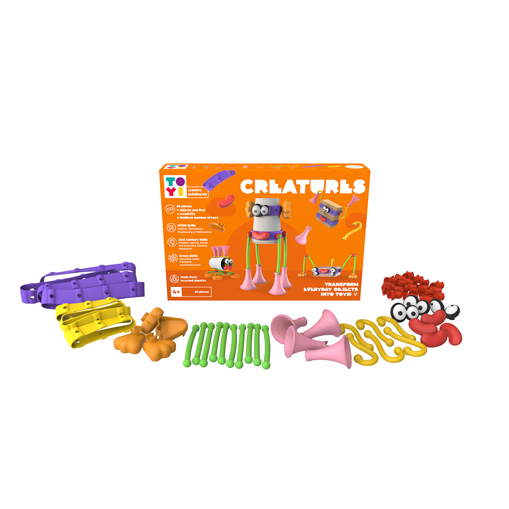 Creatures Character Building Kit | Craft Kits | Bigjigs Toys