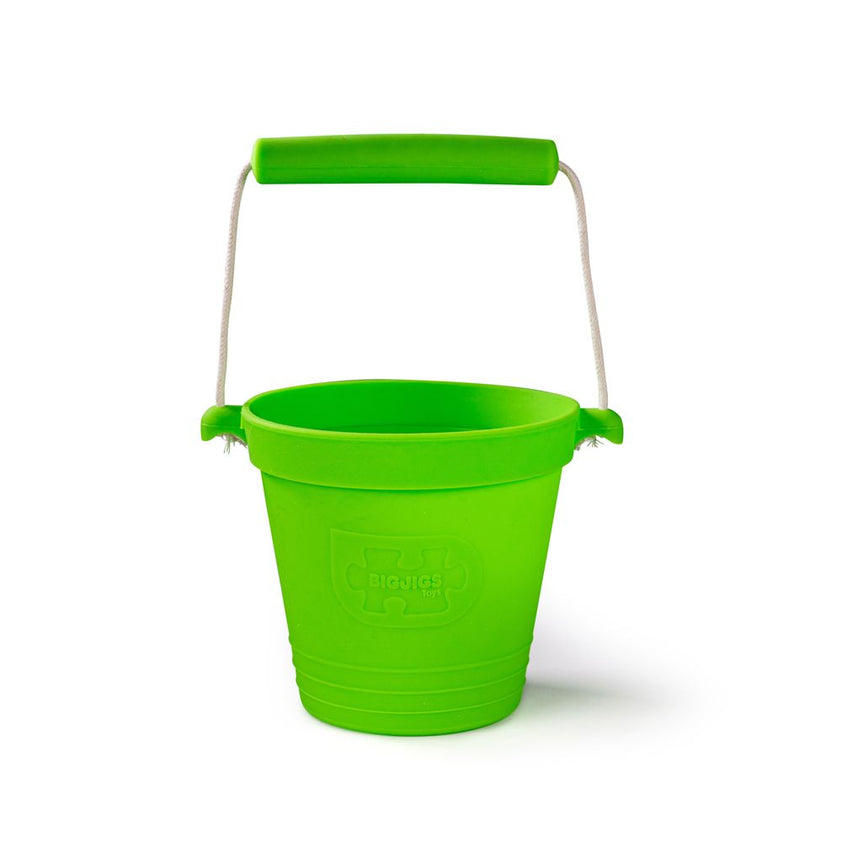 Silicone Toy Bucket | Beach Toys | Bigjigs Toys