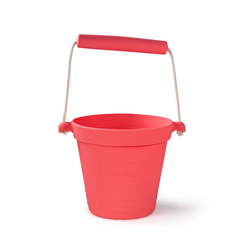 Silicone Toy Bucket | Beach Toys | Bigjigs Toys