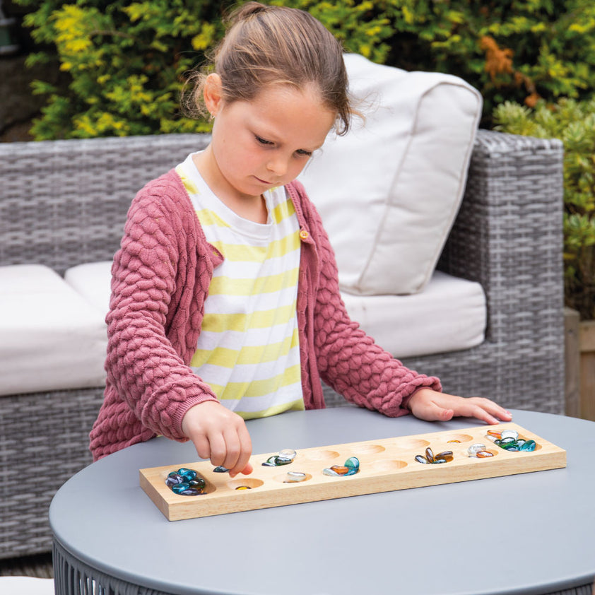 Mancala | Wooden Board Games | Bigjigs Toys