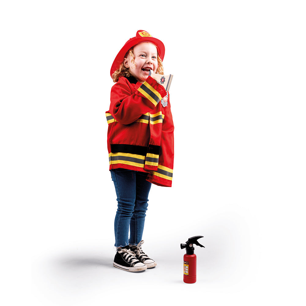 Firefighter Costume Set | Kids Fancy Dress Costumes | Bigjigs Toys
