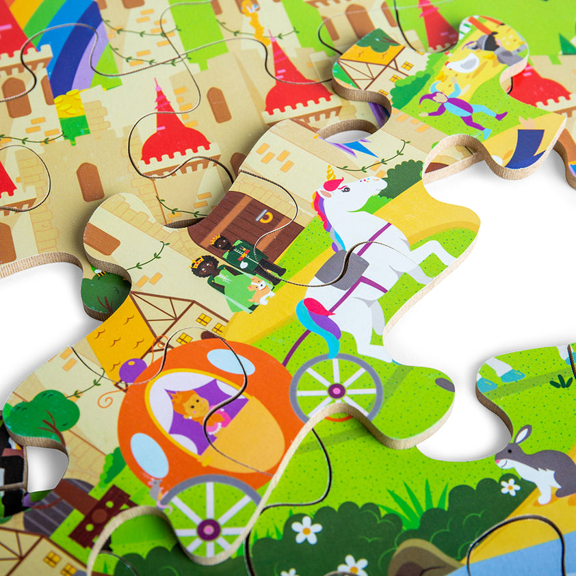 Fantasy Floor Puzzle | Wooden Puzzles | Bigjigs Toys