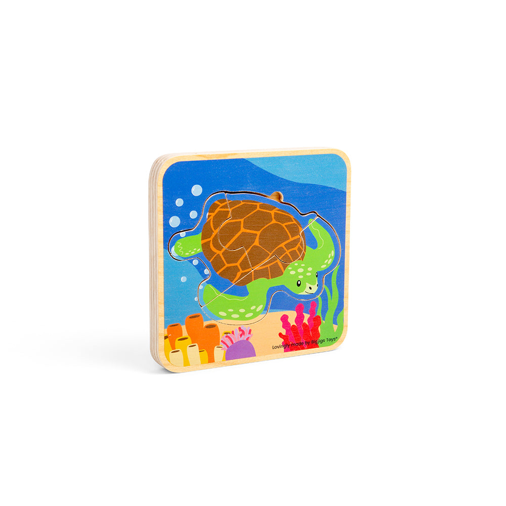 Sea Turtle Life Cycle Puzzle | Wooden Puzzles | Bigjigs Toys