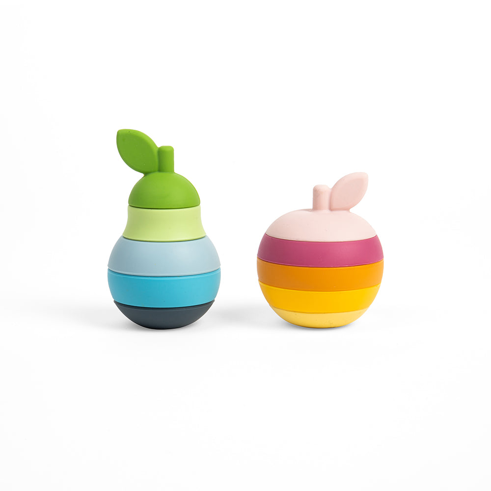 Stacking Apple & Pear | Stacking Toys | Bigjigs Toys
