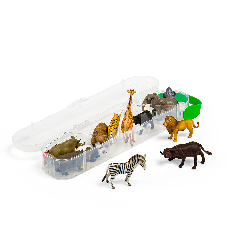 Box of Mini Wild Animals | CollectA Animal Toys | Bigjigs Toys