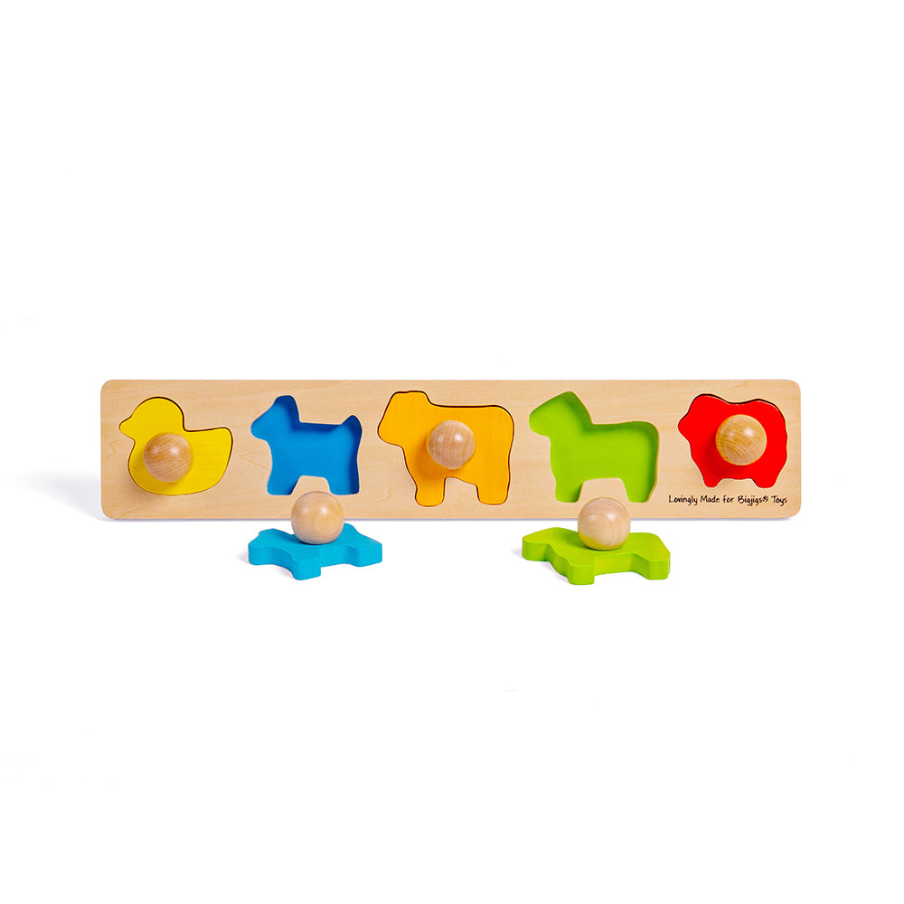 Animal Matching Board | Puzzles | Bigjigs Toys