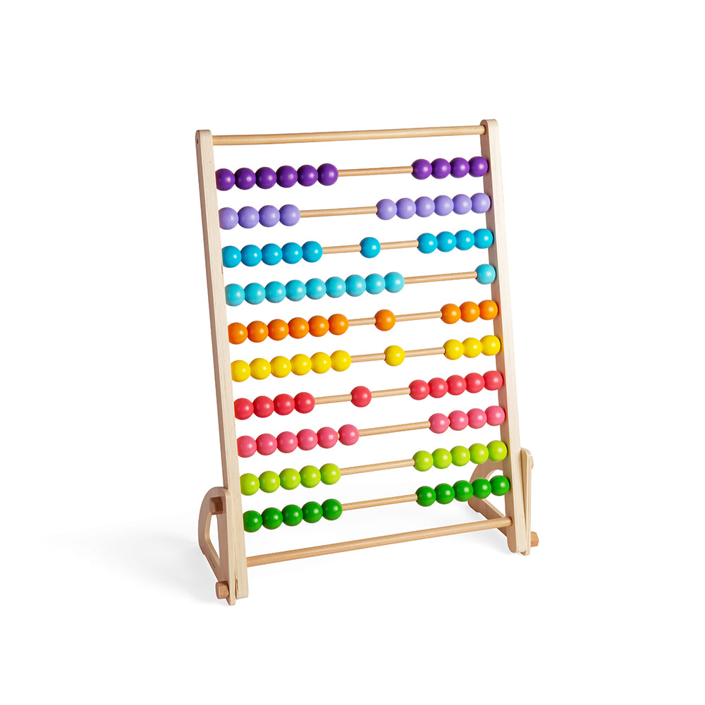 Giant Wooden Abacus | Wooden Abacus Toy | Bigjigs Toys