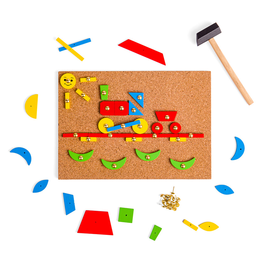 Pins For Pin-a-Shape | Kids Arts and Crafts | Bigjigs Toys