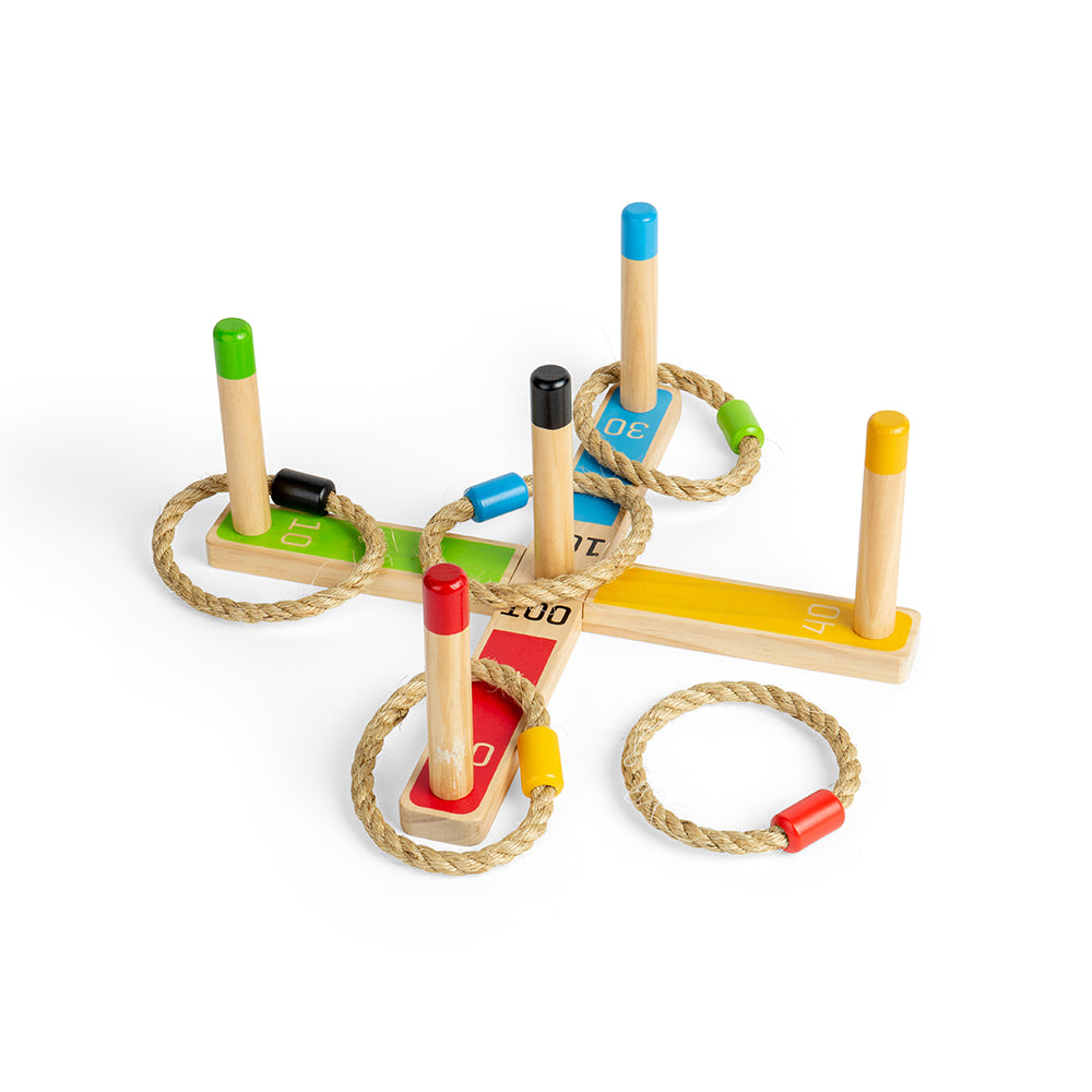 Wooden Garden Quoits | Outdoor Toys | Bigjigs Toys