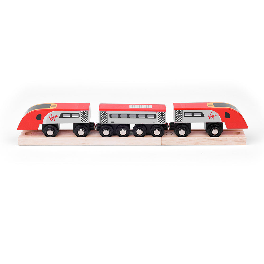 Virgin Trains Pendolino Toy Train | Wooden Train Sets | Bigjigs Toys