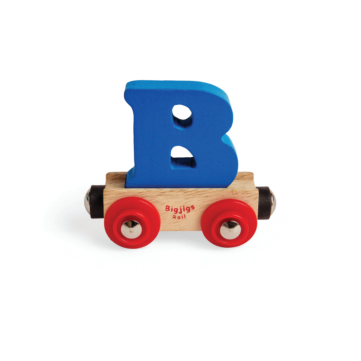 Personalised Wooden Rail Letters | Letter B (Blue) | Bigjigs Rail ...