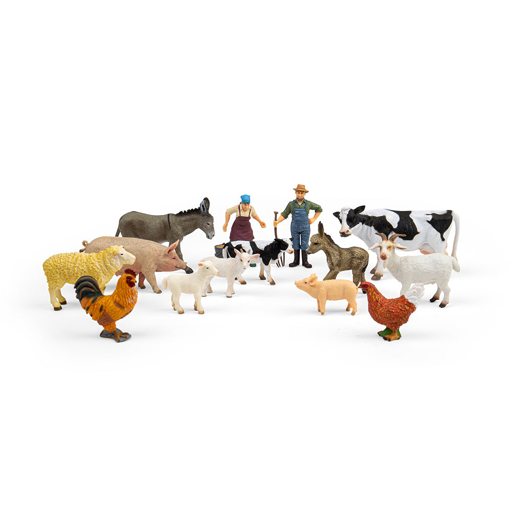 CollectA Farm Figurines Deluxe Pack | Small World Play Sets | Bigjigs Toys