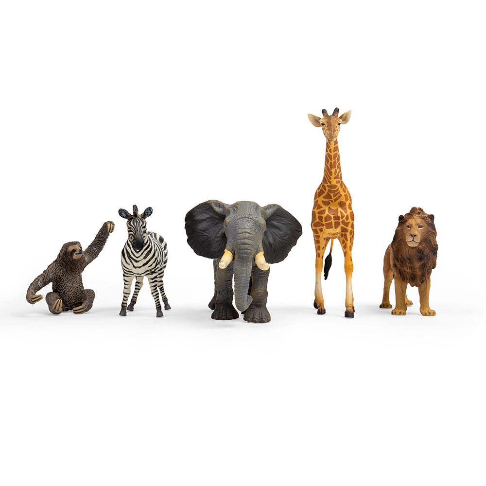 CollectA Wild Life Starter Pack | Small World Play Sets | Bigjigs Toys