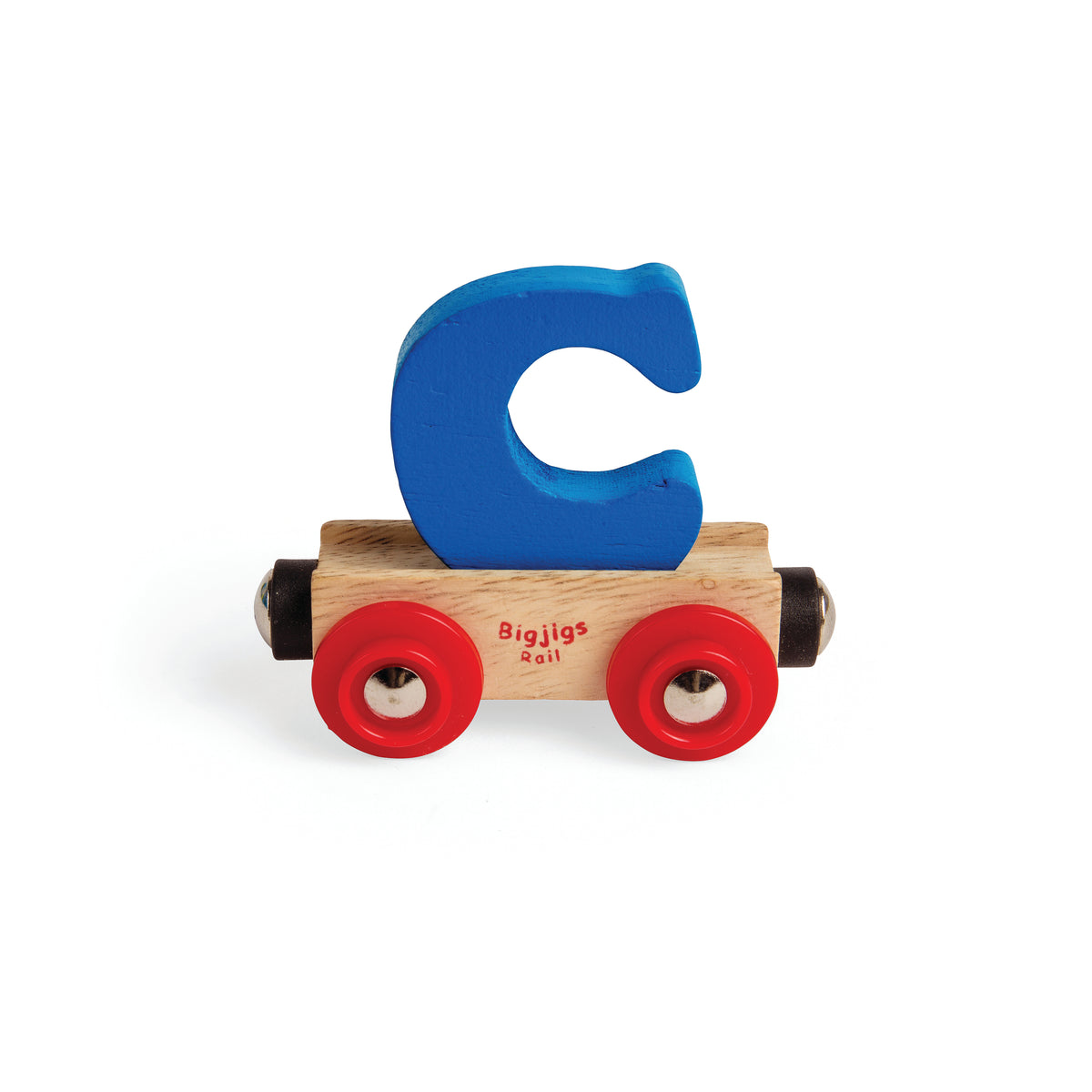 Personalised Wooden Rail Letters | Letter C (Blue) | Bigjigs Rail ...