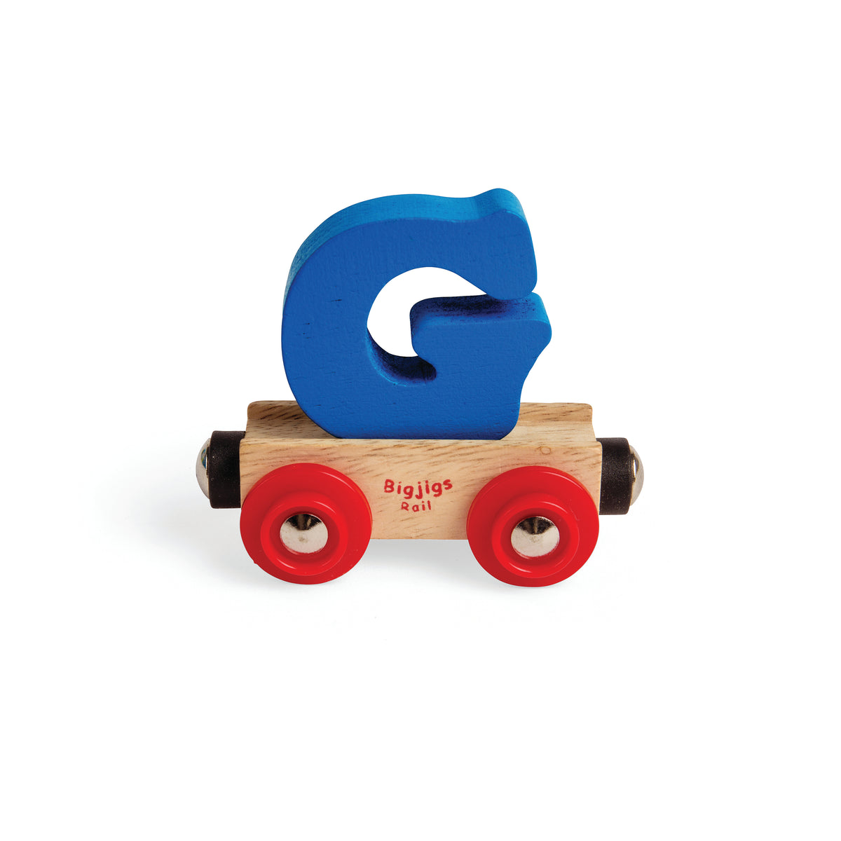 Personalised Wooden Rail Letters | Letter G (Blue) | Bigjigs Rail ...