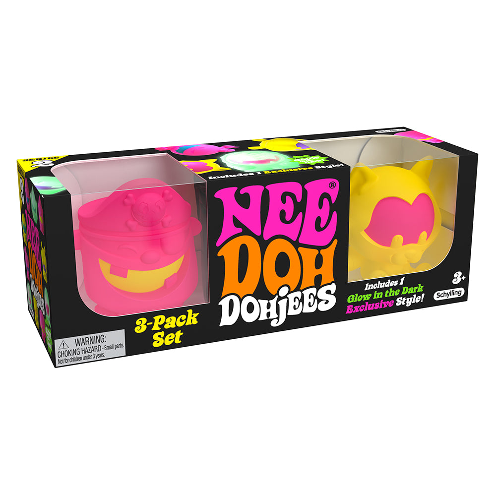 NeeDoh Dohjees 3 Pack Fidget Toy | Schylling – Bigjigs Toys