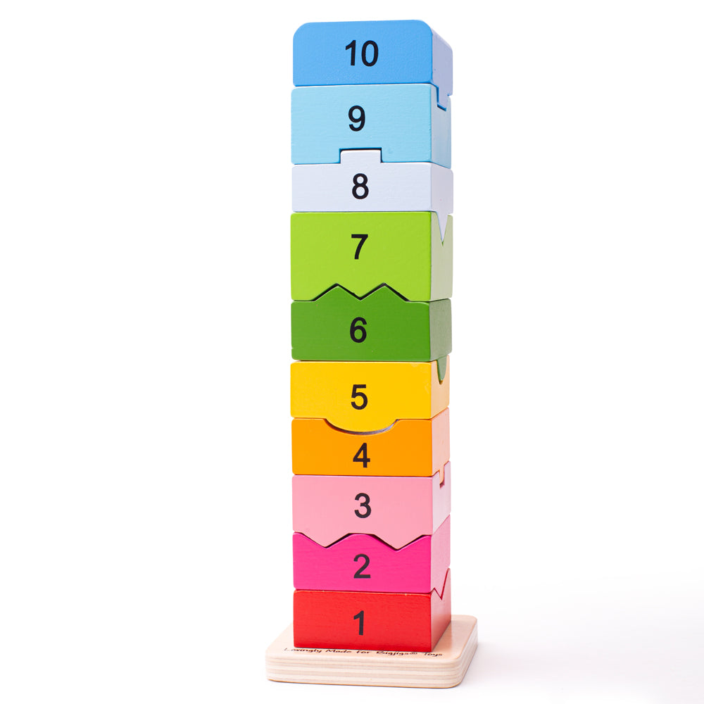 Number Toy Tower | Learn To Count | Bigjigs Toys