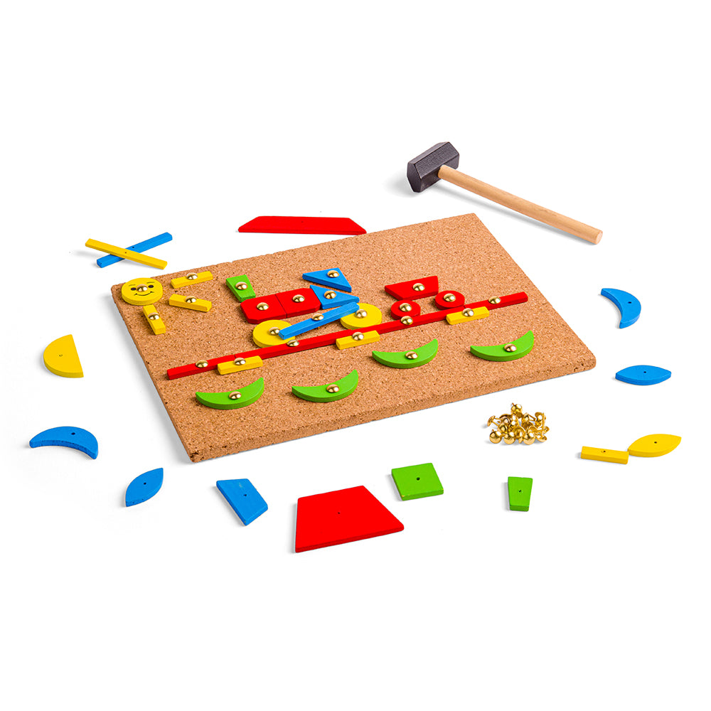 Pin-a-Shape | Arts and Crafts for Kids | Bigjigs Toys