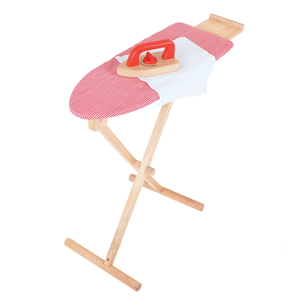 Kids Ironing Board & Toy Iron | Children’s Ironing Board Set | Bigjigs Toys