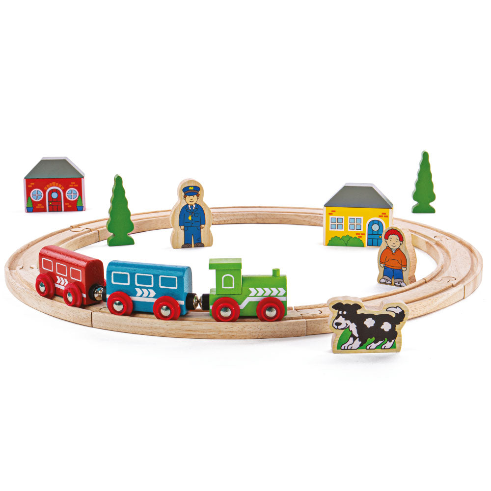 My First Train Set - Bigjigs Rail | Wooden Train Set – Bigjigs Toys