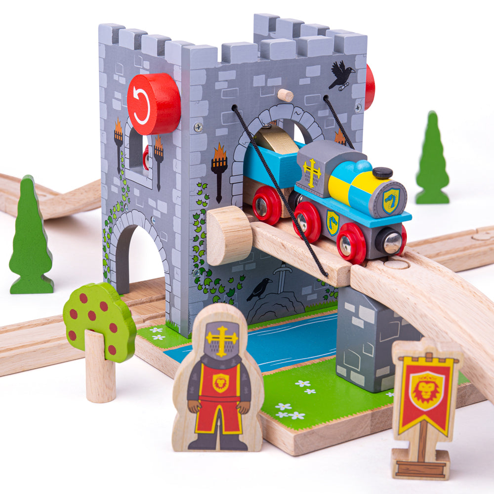 Drawbridge | Wooden Train Set Accessories | Bigjigs Toys