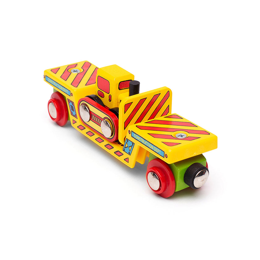 Bulldozer Low Loader | Wooden Trains | Bigjigs Toys