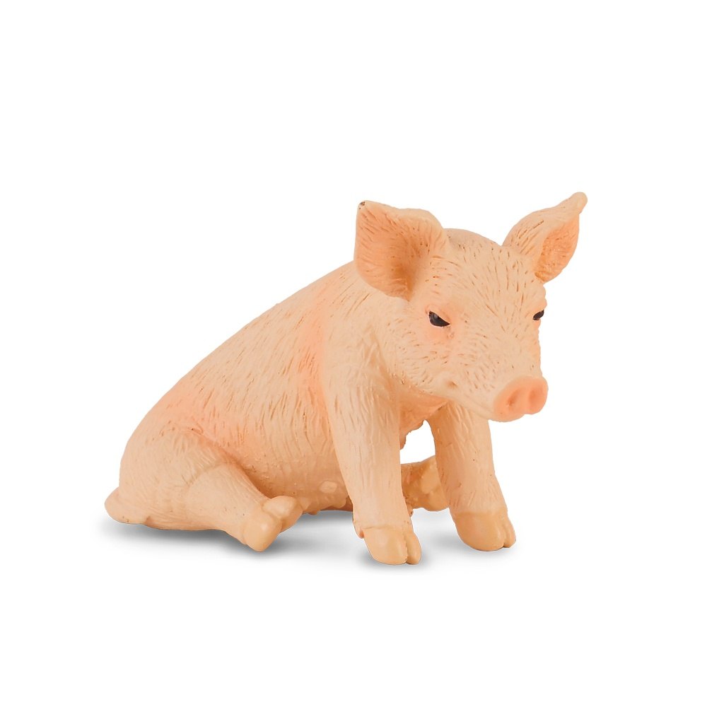 Piglet Sitting Figurine | CollectA Collectable Animal Figures – Bigjigs ...