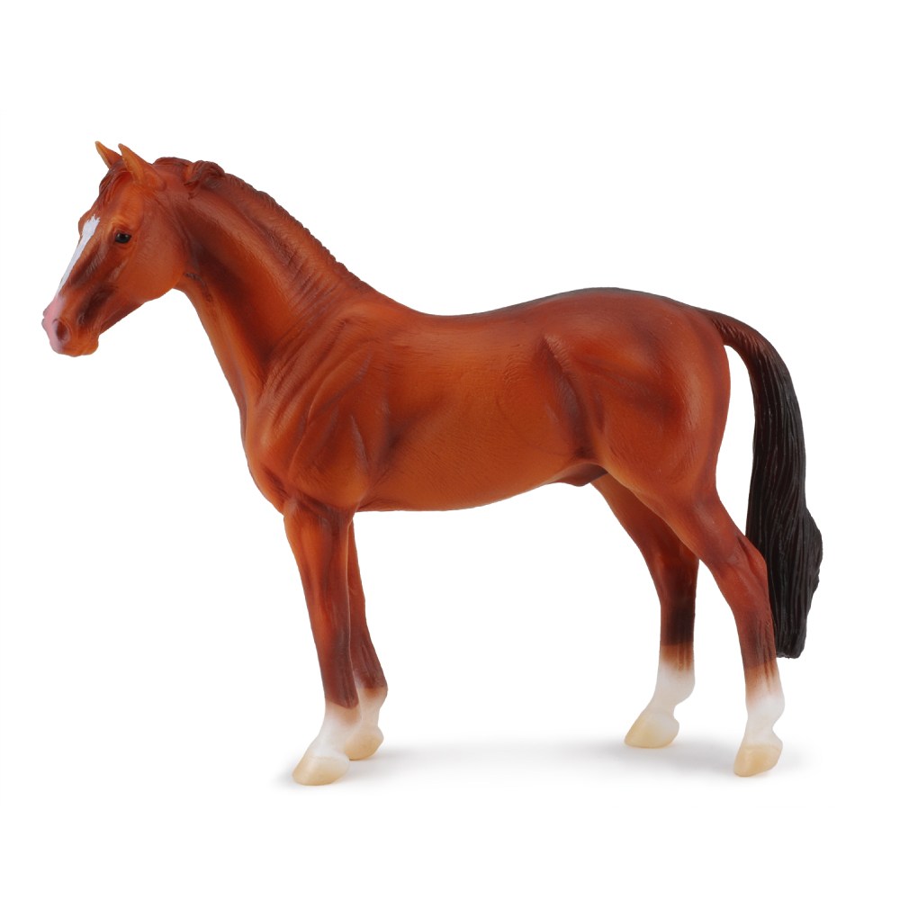 Hanoverian Chestnut Figurine | CollectA Collectable Animals – Bigjigs Toys