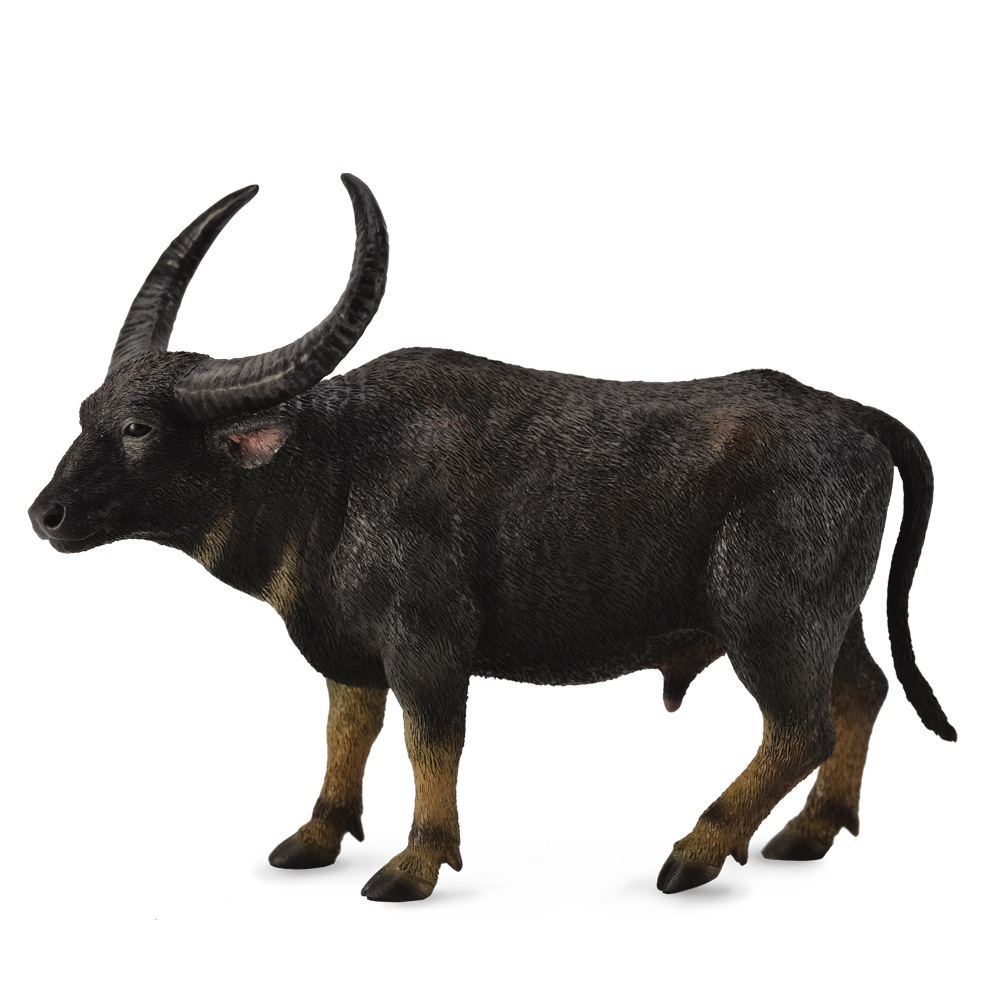 Wild Water Buffalo Figurine | CollectA Collectable Figures – Bigjigs Toys