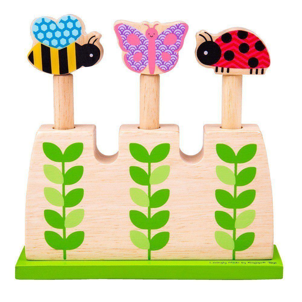 Garden Pop Up Toy | Wooden Toys | Bigjigs Toys
