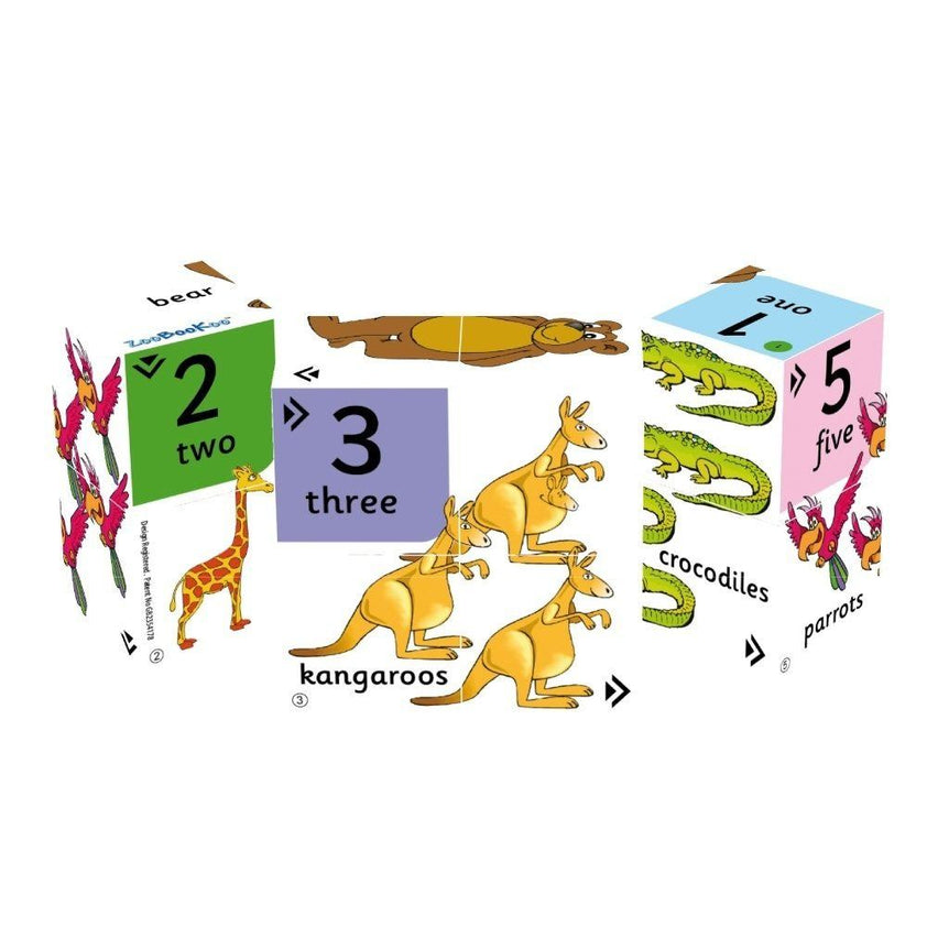 Pre-School Cube Book Pack - Alphabet and Numbers Cubes | Bigjigs Toys
