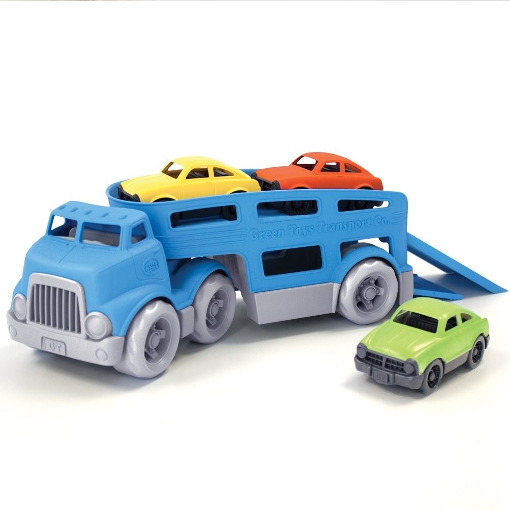 Green Toys Car Carrier Loader | Eco Friendly Toys | Bigjigs Toys