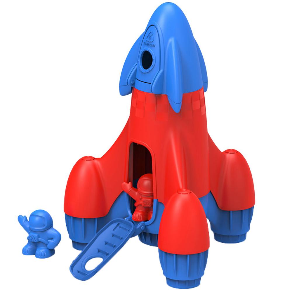 Green Toys Rocket (Blue) | Eco-Friendly Toys | Bigjigs Toys