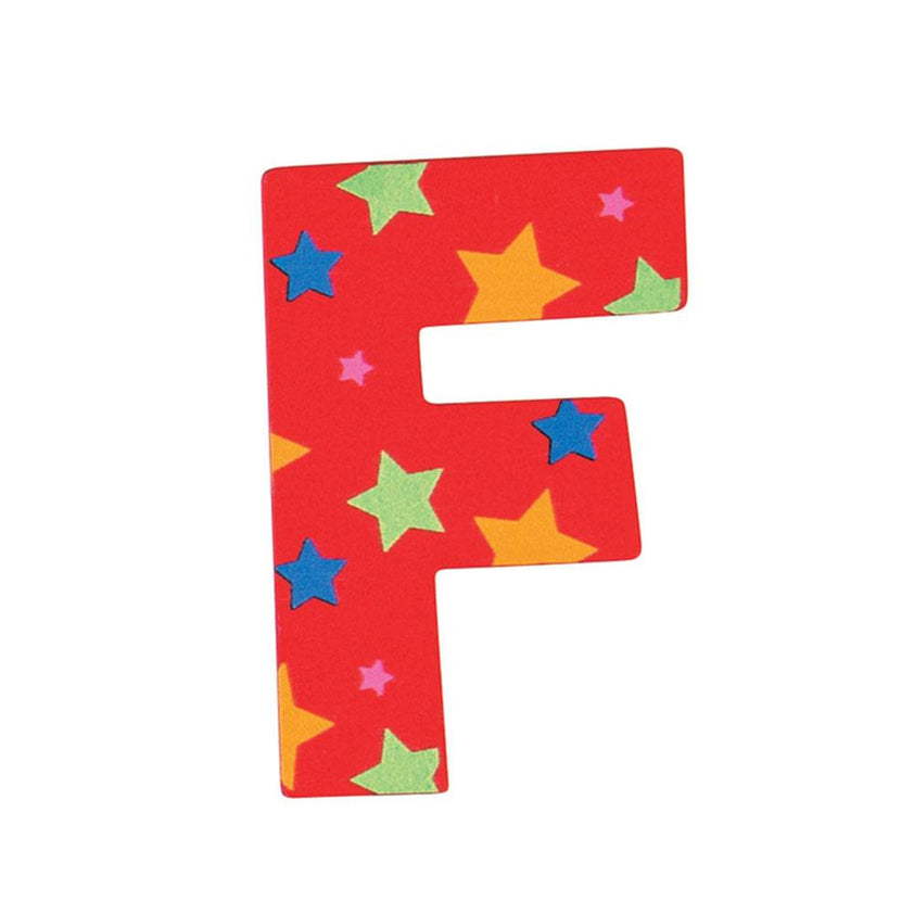 Star Letter F | Decorative Wooden Letters | Bigjigs Toys